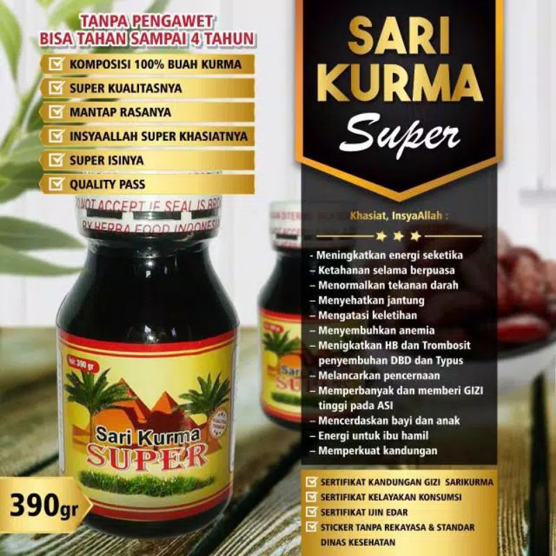 Jual SARI KURMA SUPER | Shopee Indonesia