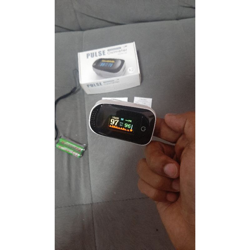 Jual Oximeter Alat ukur detak jantung oksigen dalam darah (SpO2 ...