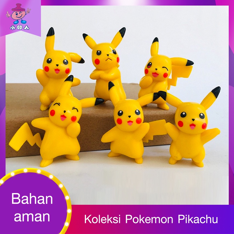 Jual Koleksi Pajangan Pokemon Pikachu Action Figure Pokemon Pikachu ...