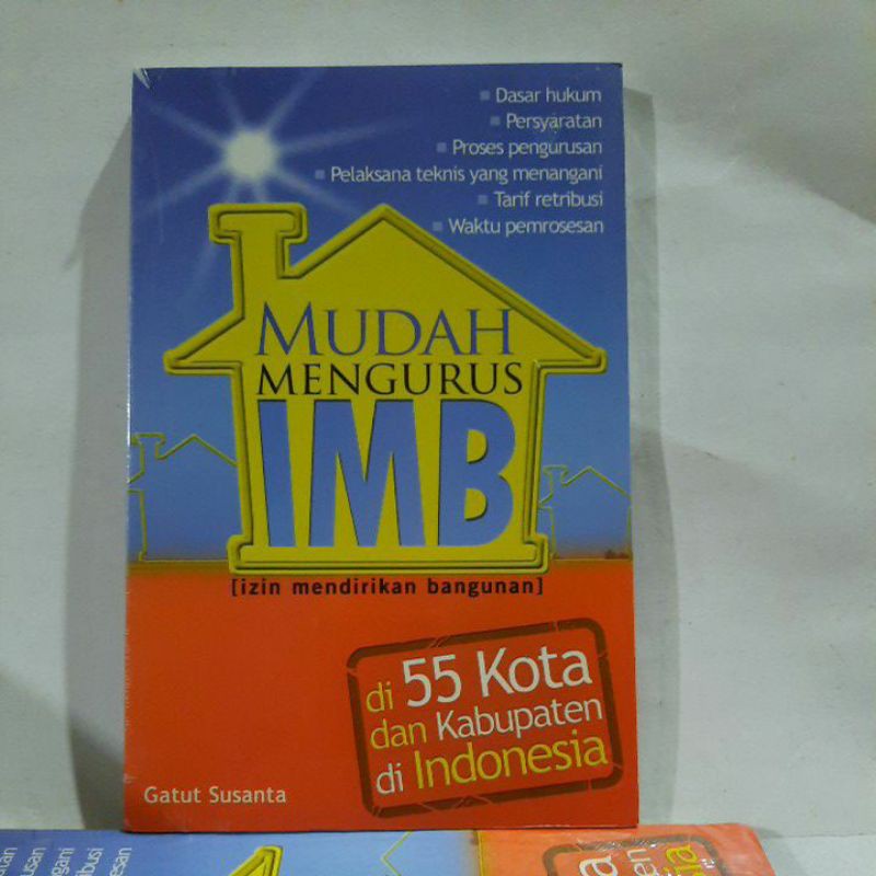 Jual Buku Hukum - Mudah Mengurus IMB (Izin Mendirikan Bangunan) | Shopee Indonesia