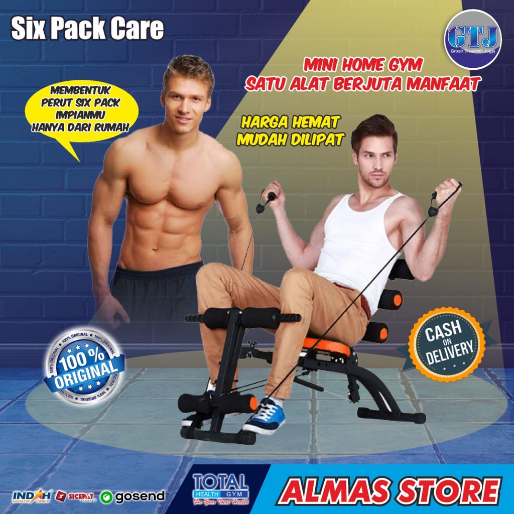 Jual Sixpack Care Alat Olahraga Six Pack Multifungsi 10 in 1 Alat ...