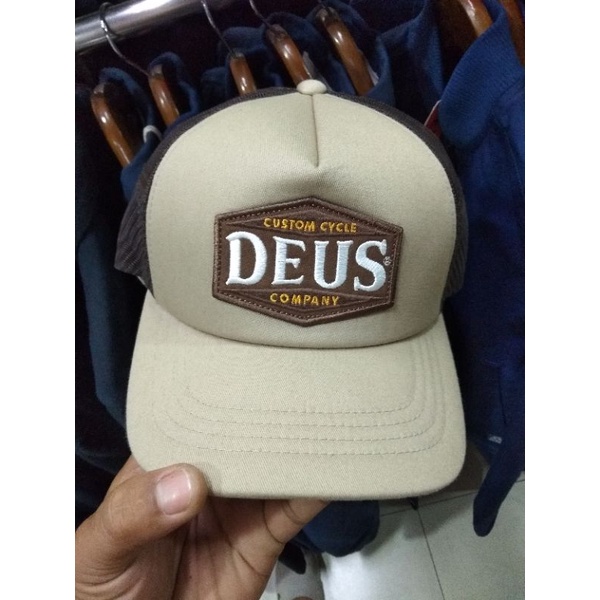 Jual TOPI DEUS ORIGINAL AMERICAN TWIN TRUCKER | Shopee Indonesia