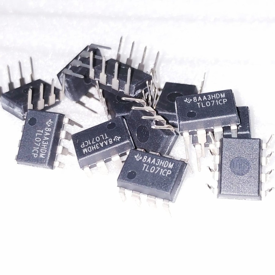 Jual IC TL071 ORIGINAL TEXAS INSTRUMENT / TL071CP / IC single op amp TL 071 DIP | Shopee Indonesia