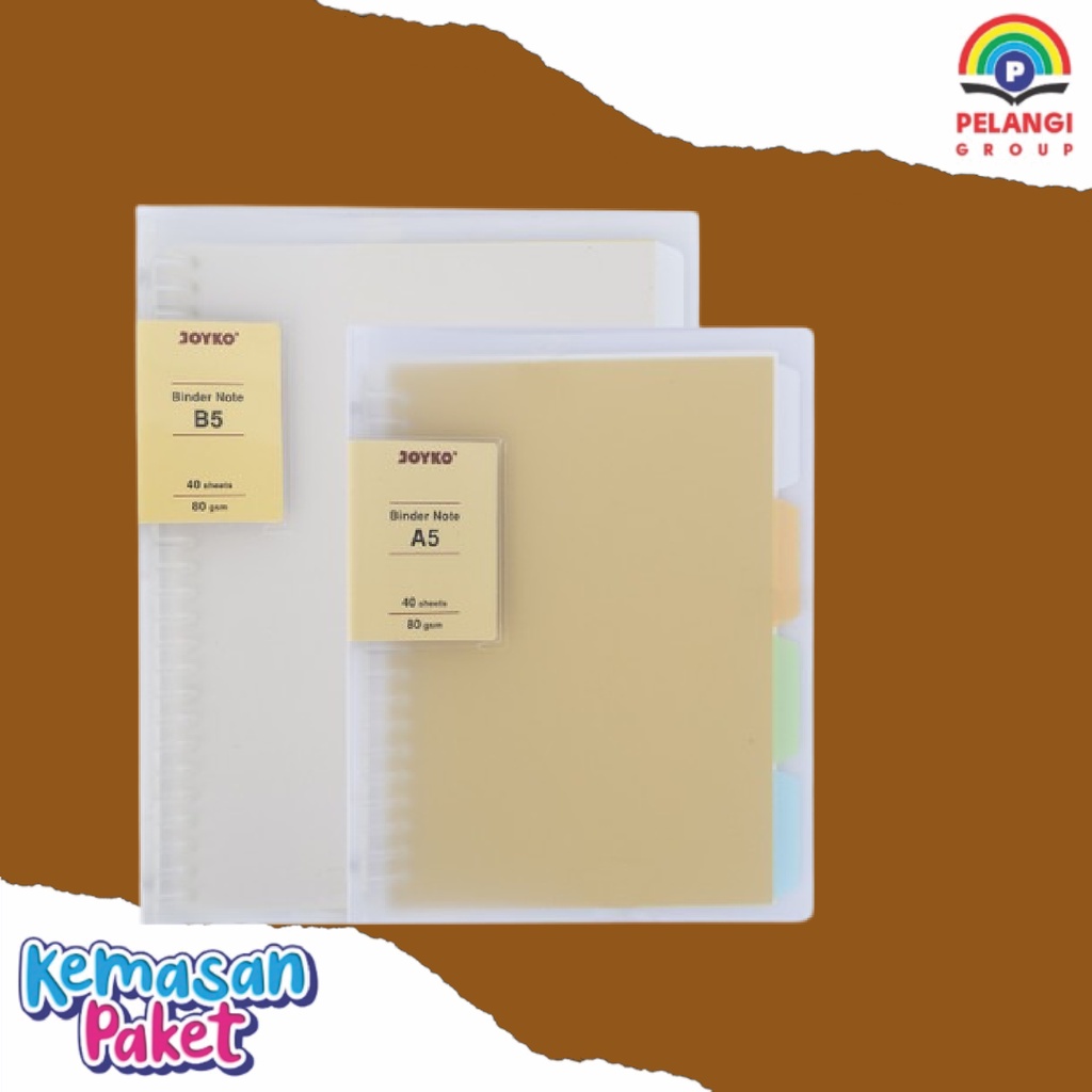Jual TEMPAT BINDER NOTE JOYKO A5 TPP519 TRANSPARAN POLOS | Shopee Indonesia