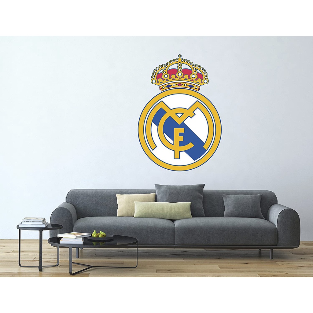 Jual WPSBGS ST014 MADRID SPANYOL CLUB BOLA 60X90 WALLSTICKER WALLSTIKER ...