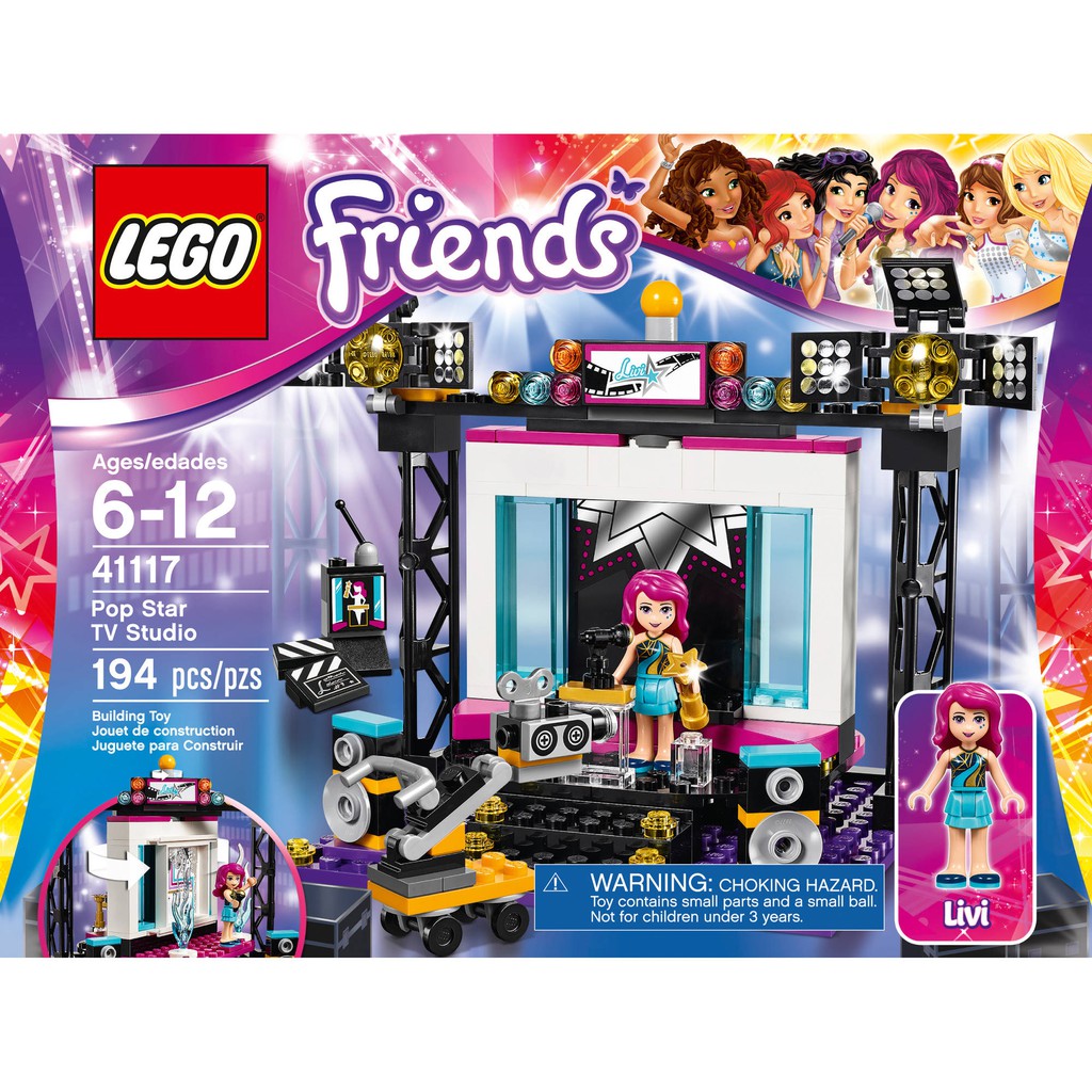 Jual Lego Friends 41117 Pop Star TV Studio | Shopee Indonesia