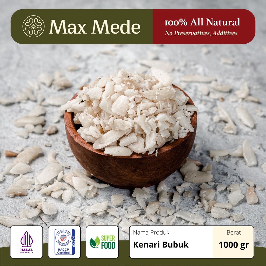 Jual Max Mede - Kacang kenari Kupas Bubuk Mentah 1KG Siap Panggang ...
