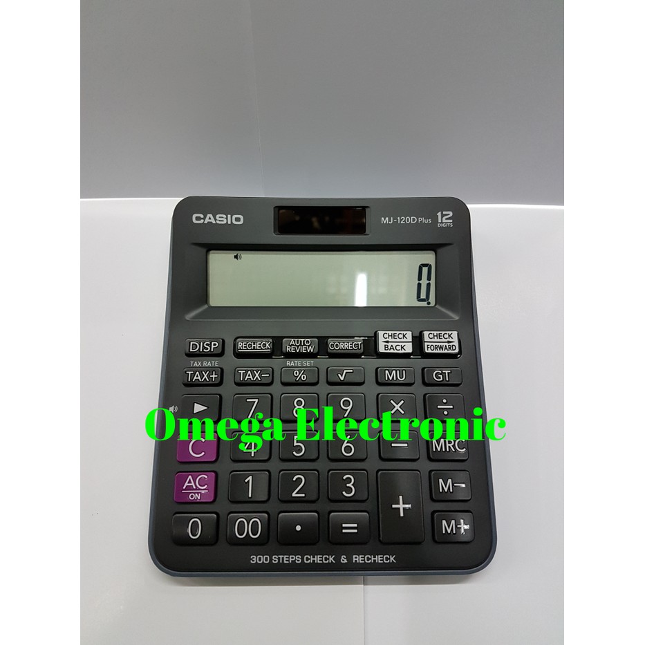 Jual Kalkulator Meja - Kalkulator Ilmiah - Kalkulator Citizen Casio Desktop Mj-120D Plus ...