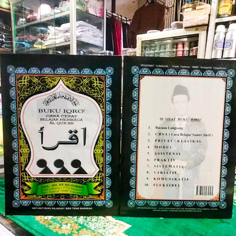 Jual Buku Iqro Anak Iqra Anak Kecil Jilid 1 Sampai 6 Cara Cepat Baca Al ...