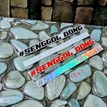 Jual STICKER KATA - KATA SENGGOL DONG | Shopee Indonesia