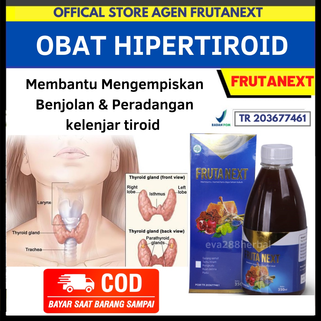 Jual Obat Herbal Gondok Frutanext Membantu Atasi Pembengkakan Tiroid ...