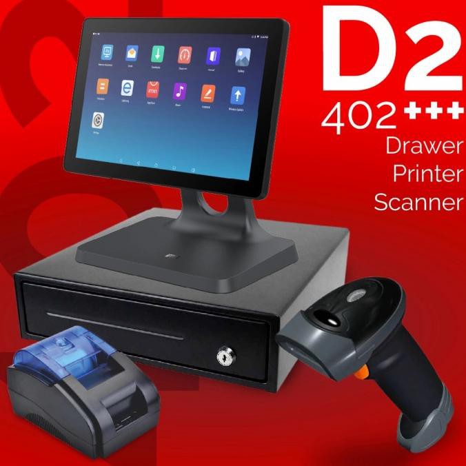 Jual Mesin Kasir Android Imin 10 Inch D2 402 Lengkap | Shopee Indonesia