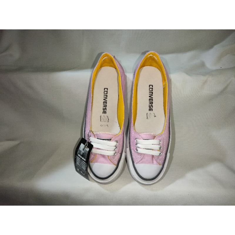 Jual Sepatu wanita Murah Flatshoes converse Ballerina allstar 3hole ...