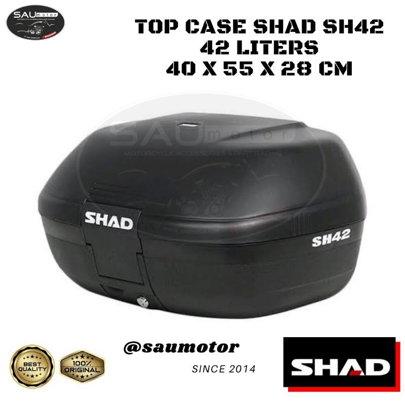 Jual Saumotor Box Shad Sh42 Top Case Sh42 Box Motor Sh 42 Original Shad ...
