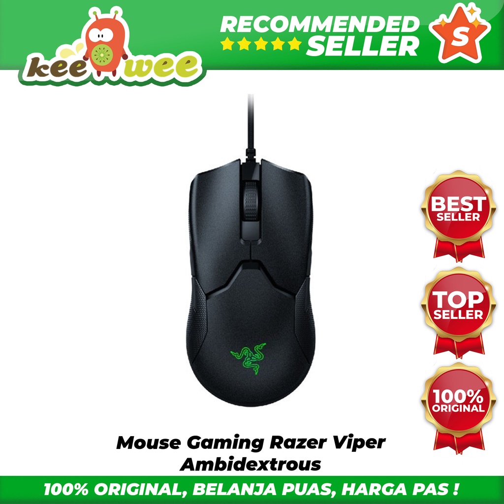 Jual Mouse Gaming Razer Viper Ambidextrous | Shopee Indonesia