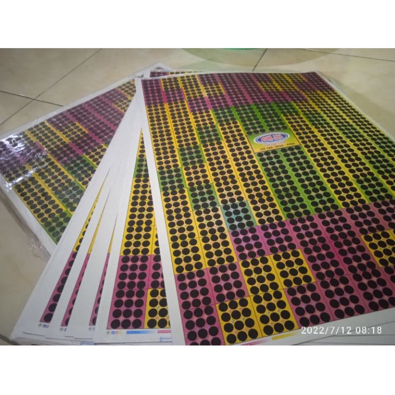 Jual Gosokan boom 12 Titik isi 120 dan 130 / MAINAN GOSOK BOM | Shopee ...