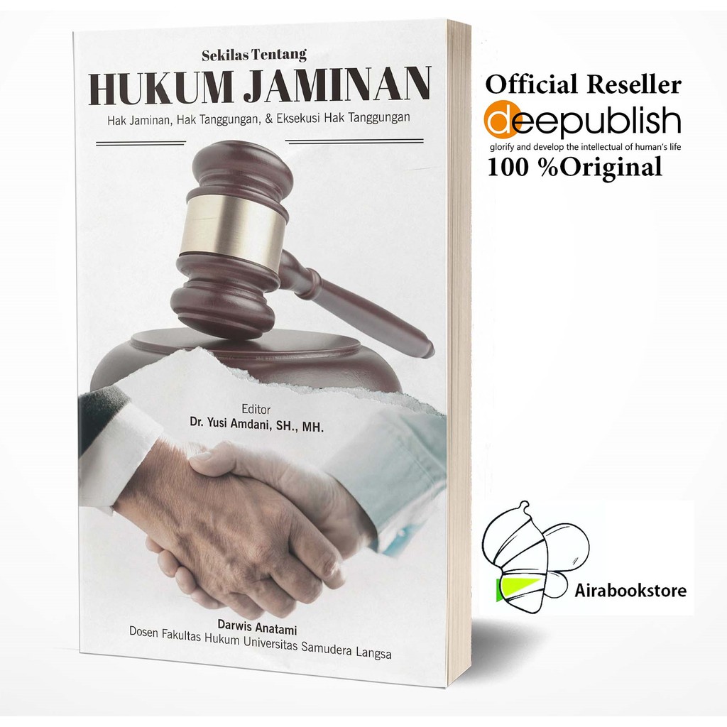 Jual Buku Sekilas Tentang Hukum Jaminan, Hak Jaminan, Hak Tanggungan - BUKU ORIGINAL | Shopee ...