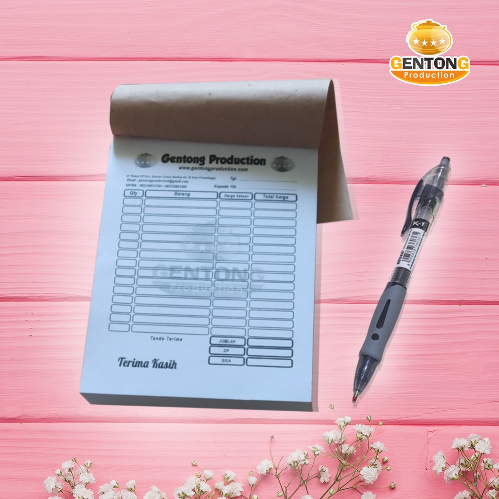 Jual cetak nota , bon toko , kuitansi , Surat Jalan | Shopee Indonesia