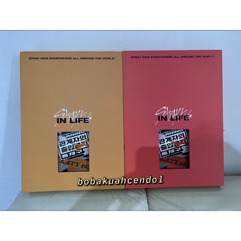 Jual album only & poster stray kids skz in life standard a b version ...