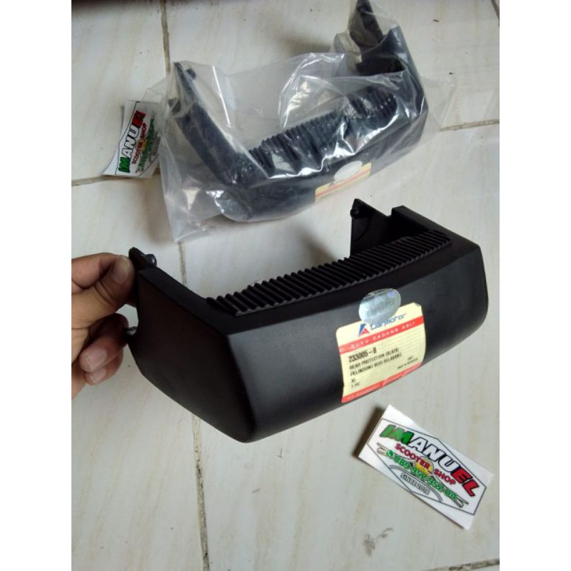 Jual BEMPER belakang vespa EXCEL DANMOTOR pelindung penahan air kepet ...