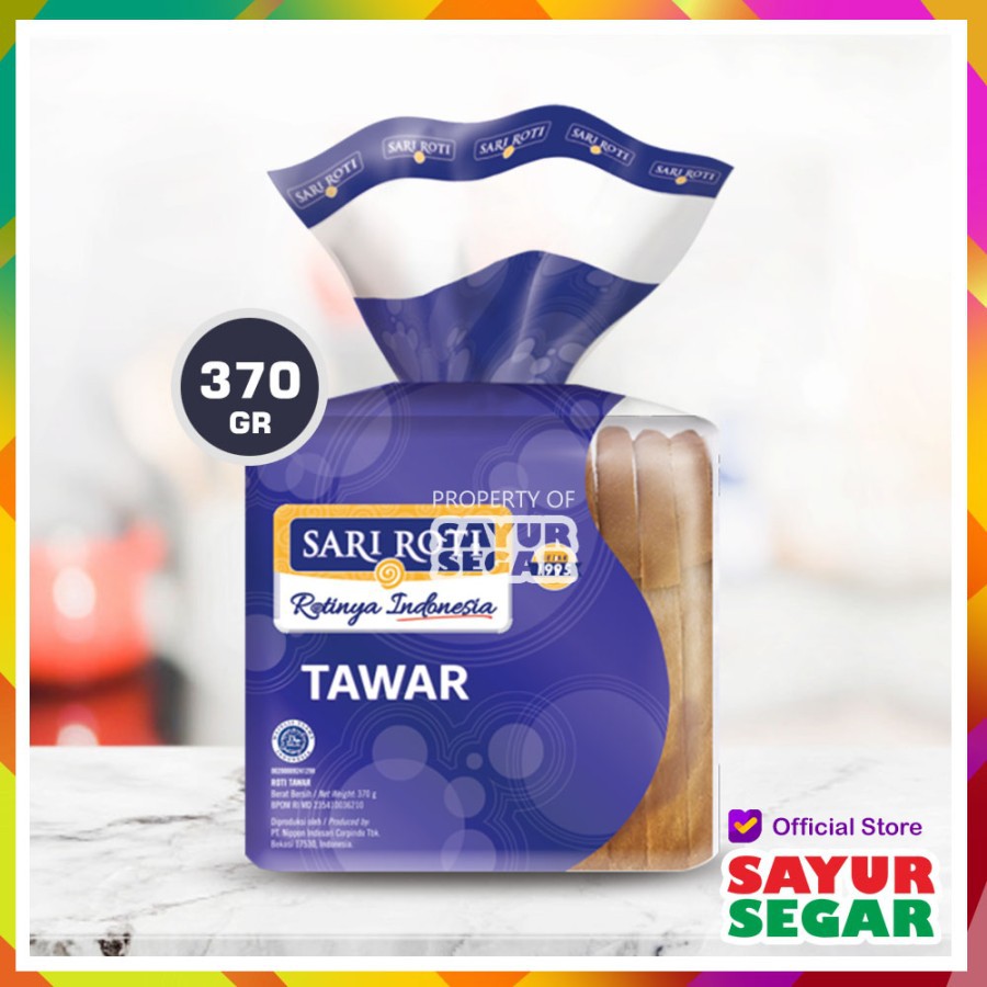 Jual Roti Tawar Sari Roti [1 Pack] 370G | Shopee Indonesia