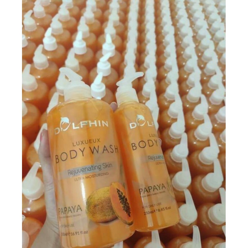 Jual PRODUK PROMOAN MURAH sabun dolphin pemutih badan isi 500ml Exp 10 ...