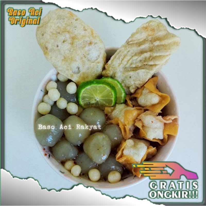 Jual BASO ACI RAKYAT, VARIAN ORIGINAL, MAKANAN PEDAS, KEKINIAN ...