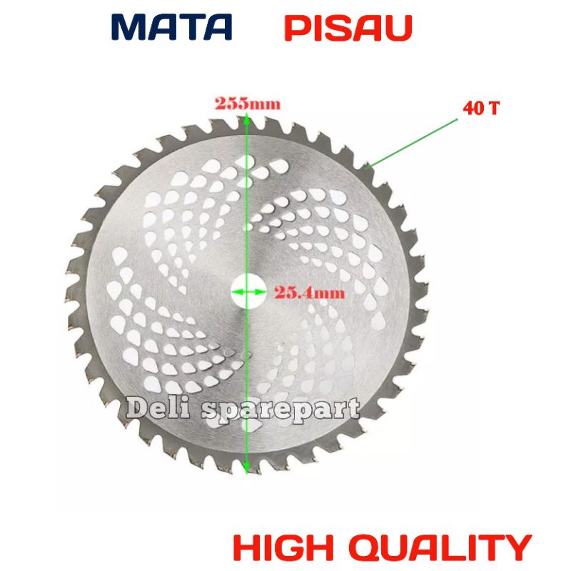 Jual Pisau Bulat Mata intan Mesin Potong rumput 40T 328 318 338 ...