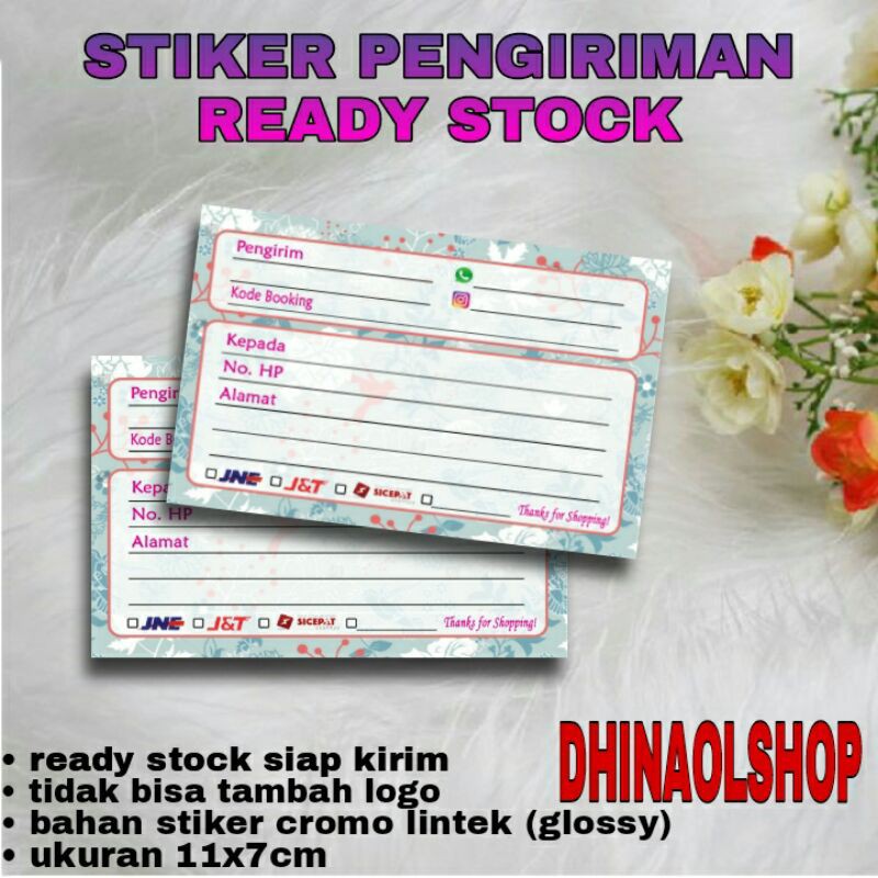 Jual stiker pengiriman barang / stiker | Shopee Indonesia