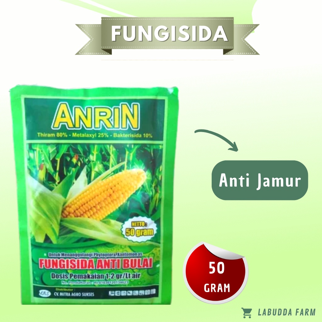 Jual Fungisida Anrin Fungisida Anti Bulai Jagung Anti Patek Anti Potong ...