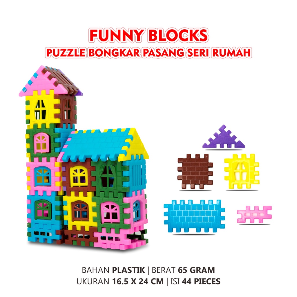 Jual Mainan Edukasi Anak / Puzzle Anak / Puzzle Bongkar Pasang Seri ...