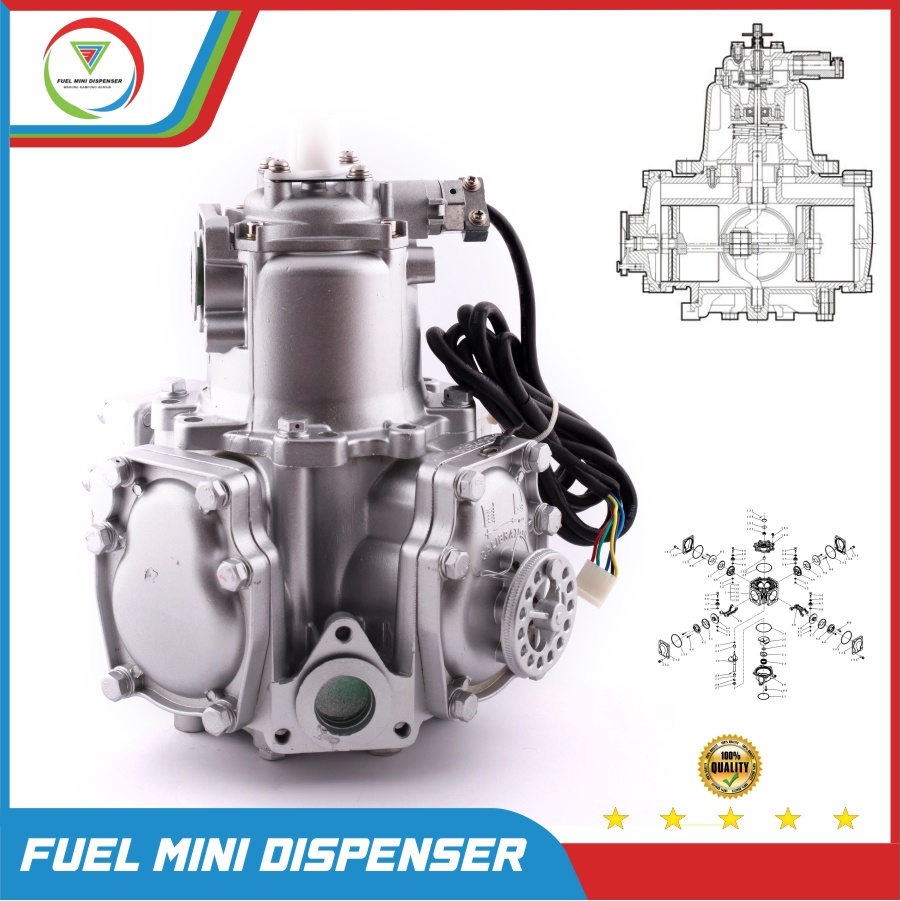 Jual Assy meter / M Meter / Assymeter / Flowmeter SPBU / Assymeter Pom ...