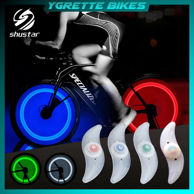 Jual YGRETTE - Lampu Ban Sepeda Colorful LED Bicycle Wheel Light Jari ...