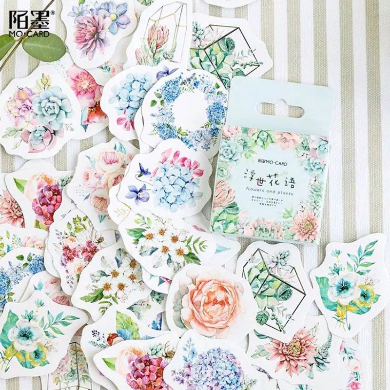 Jual stickers Flower Wreath gambar rangkaian bunga | Shopee Indonesia