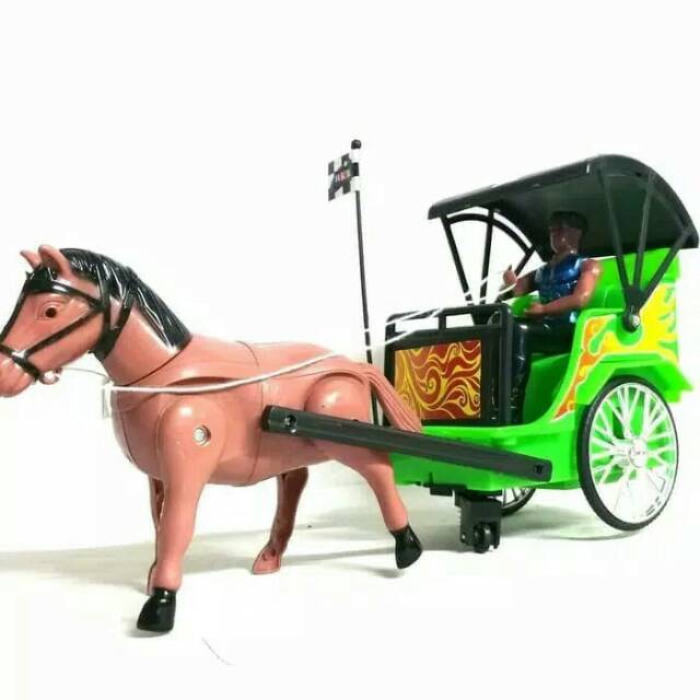 Jual MAINAN KUDA DELMAN ANDONG ANAK MINIATUR NYALA KERETA KUDA KUDAAN | Shopee Indonesia