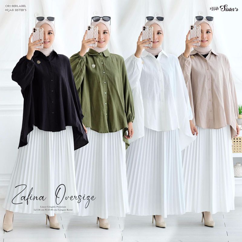 Jual Zavina Tunik Oversize | Hq | Shopee Indonesia