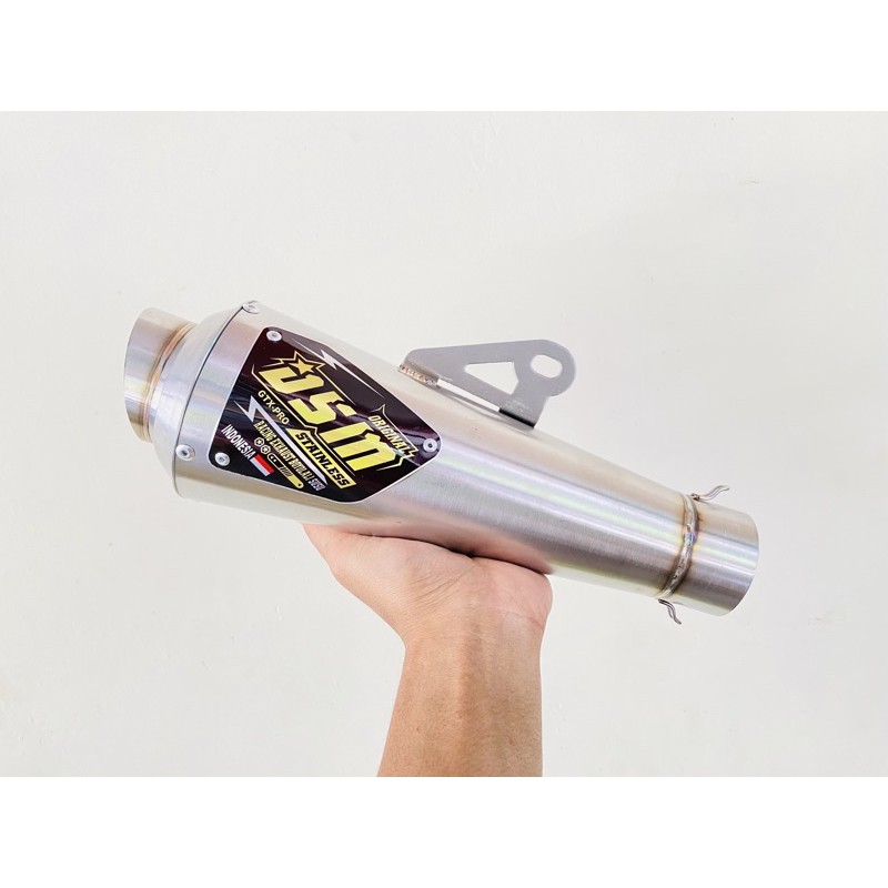 Jual knalpot DSM racing slencer original DSM | Shopee Indonesia