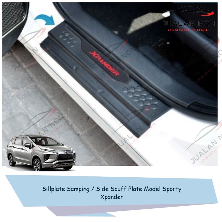 Jual Sillplate Samping Side Scuff Plate Model Sporty Mobil Xpander ...