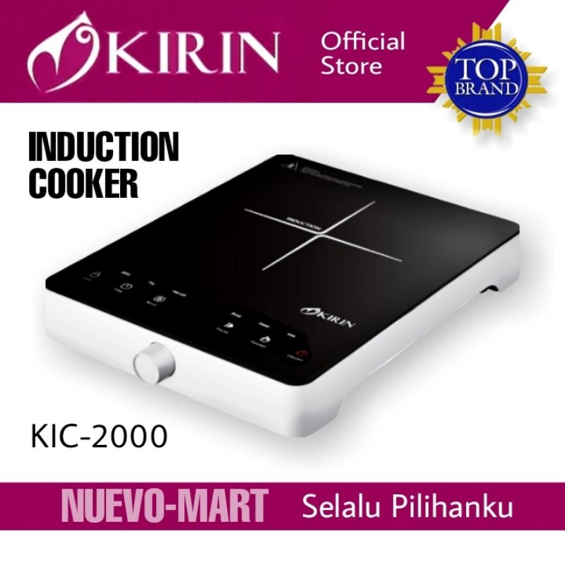 Jual KIRIN Countertop Induction Cooker Kompor Listrik Induksi 2000 Watt KIC-2000 KIC 2000 1 ...