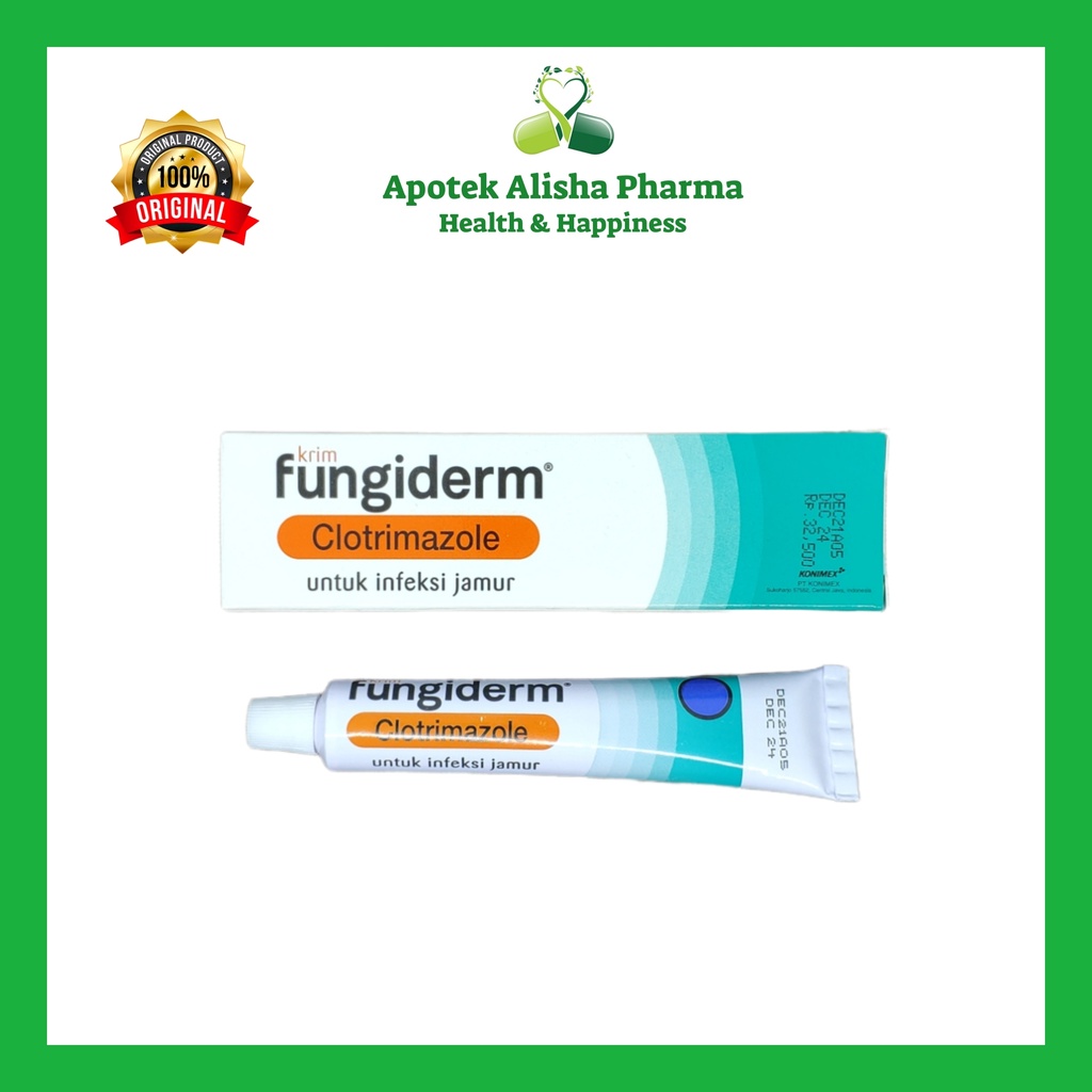Jual Fungiderm Clotrimazole Krim 10gr 5gr Salep Gatal Jamur | Shopee ...