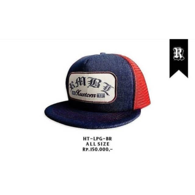 Jual Topi Rumble HAT LPG BR / TOPI COWOK / TOPI KEREN / TOPI BRAND ...
