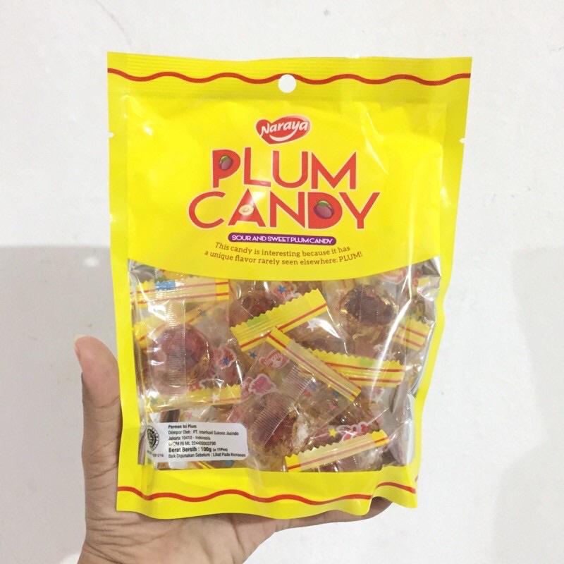 Jual NARAYA PLUM CANDY / KIAMBOY 340 gram / Plum Candy Permen Naraya ...