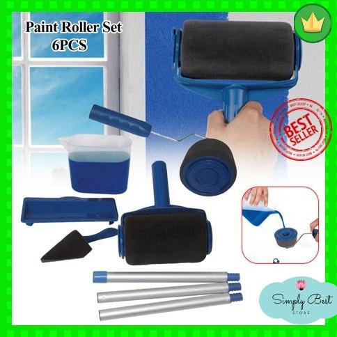 Jual Easy Magic Paint Runner Pro Roller Alat Roll Cat Tembok Smart ...