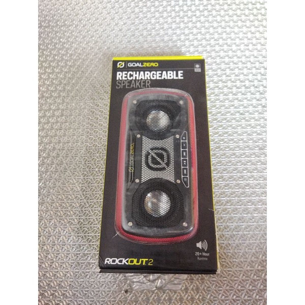 Jual Goal Zero GOALZERO Rock Out 2 Wireless Rechargeable Speaker Red ...