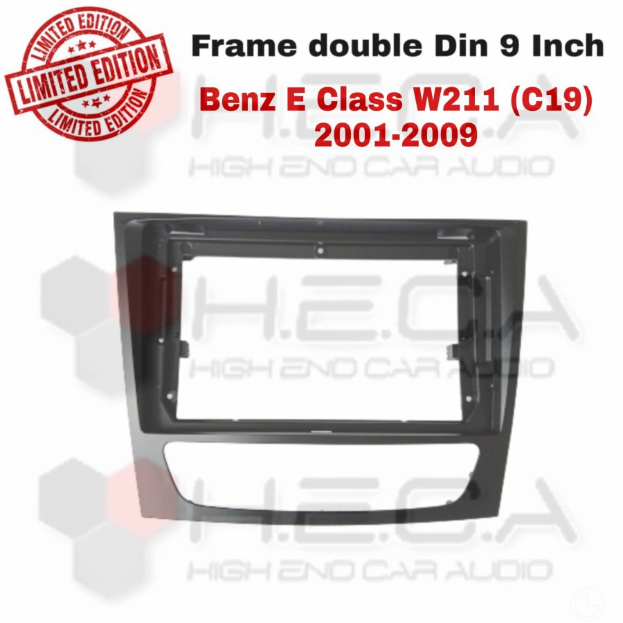 Jual Frame 9" Mercy Benz E Class (W211) 2001-2009 Android 9 inch Head ...