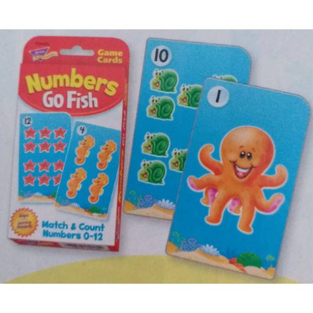 Jual Numbers Go Fish | Age 3 & up. | Shopee Indonesia