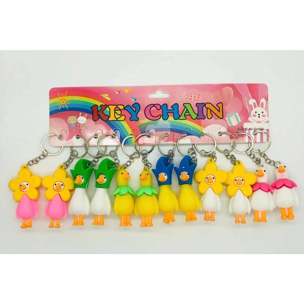 Jual GANTUNGAN KUNCI BEBEK COSTUM KARAKTER IMPORT | Shopee Indonesia