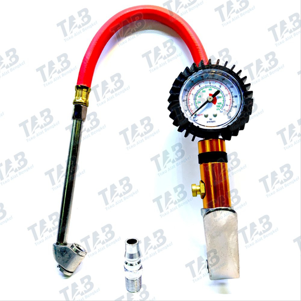 Jual Alat Pengisi Angin Ban Tyre Inflator Gauge toolbox | Shopee Indonesia