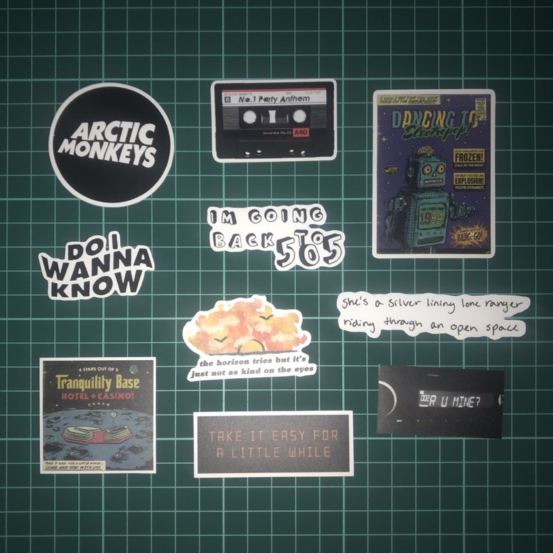Jual Sticker Arctic Monkeys | Shopee Indonesia