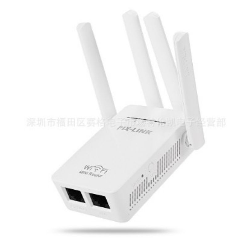 Jual PIX-LINK 300M Wireless Wifi Range Extender Router Repeater AP LV ...